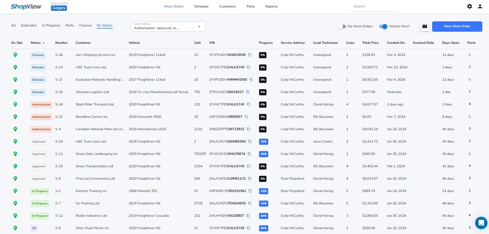 Book Your Free Demo - Heavy-Duty Shop Software | ShopView